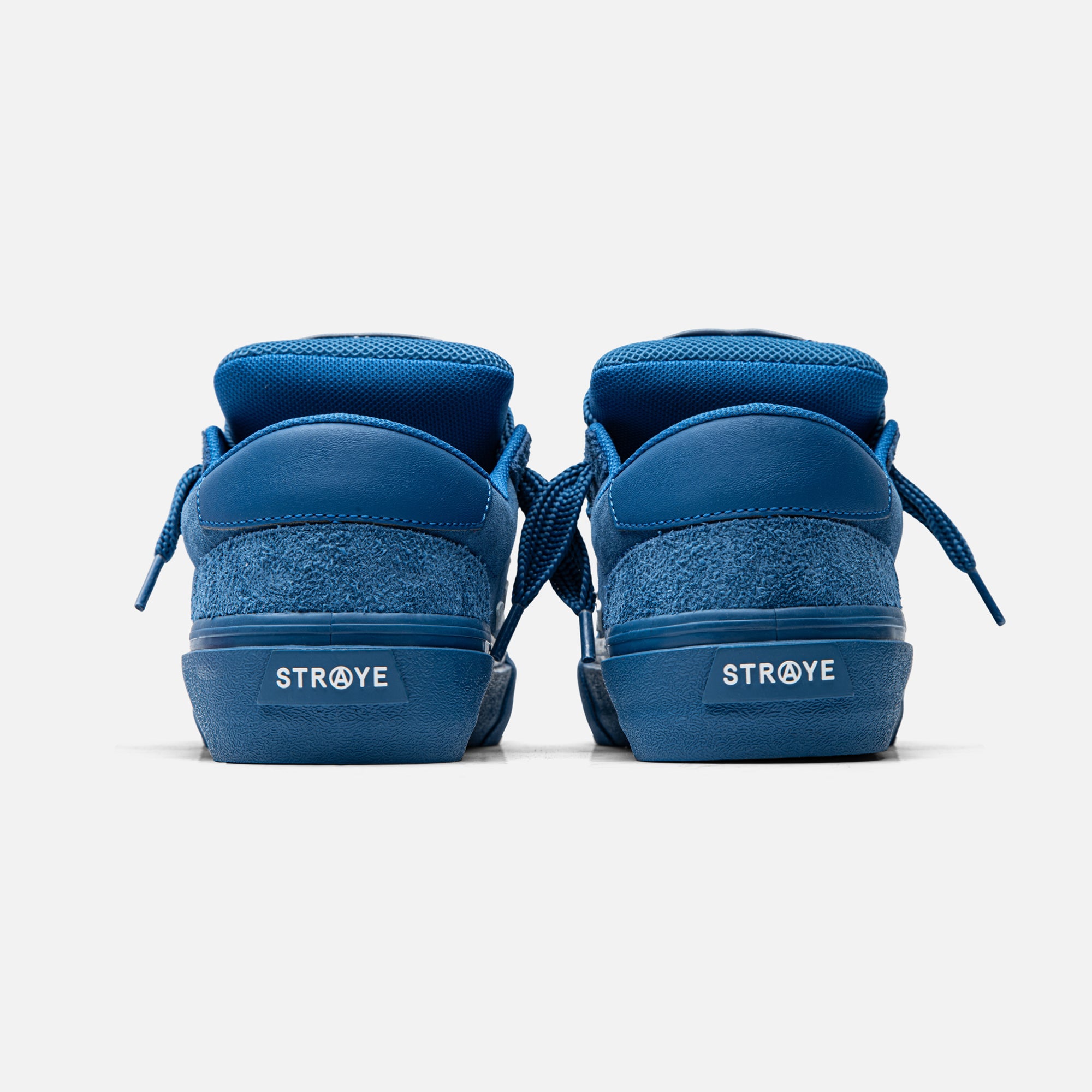 STRAYE Logan Puff Cripto Hairy Suede + Suede low-top skate shoe