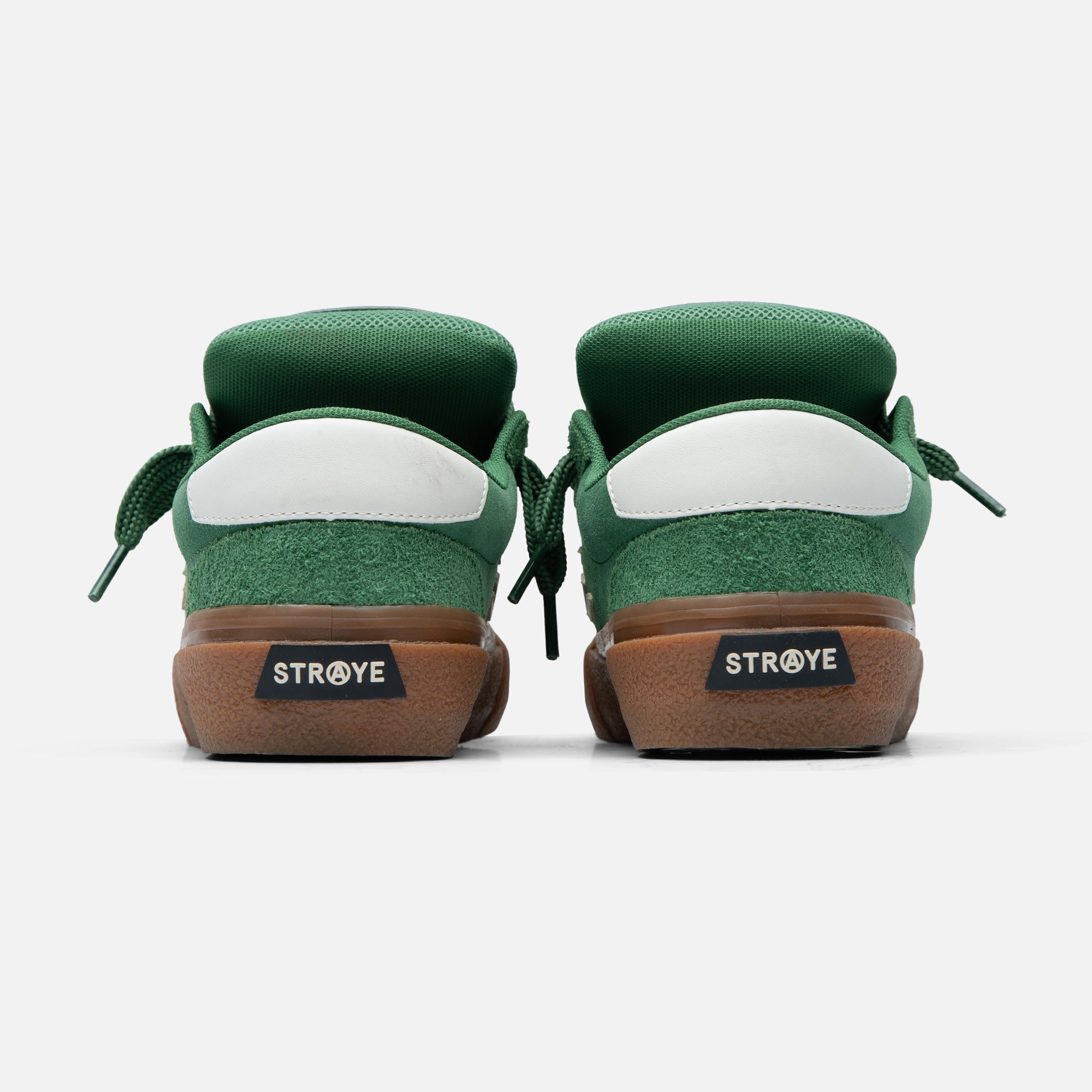 STRAYE Logan Puff Lucky Hairy Suede low-top skate shoe