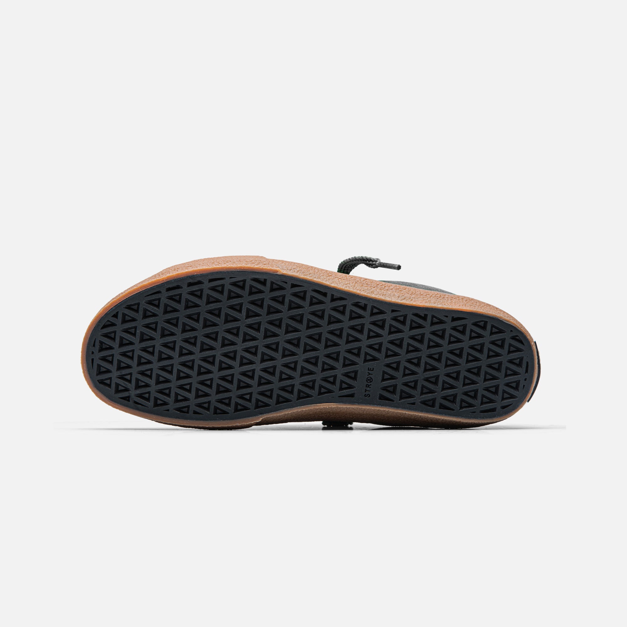 STRAYE Logan Puff Street hairy suede + suede — puffy low-top skate shoe