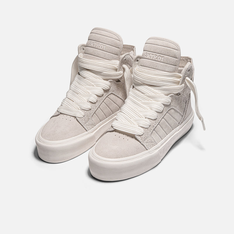 STRAYE SKTP.01 Cream – High-Top Skate Shoes | From the Creator of SUPRA
