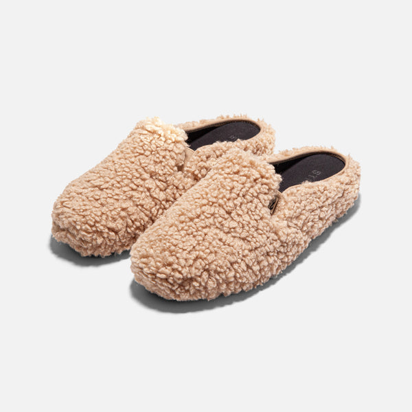 STRAYE VENTURA MULE - FURRY SAND | Mules de cano baixo